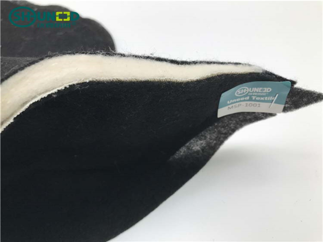 Cotton Canvas Sewing Womens Shoulder Pads Eco - Friendly Black Color 1