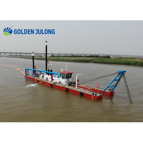 Quality Sand Dredging Machine Bucket Wheel Dredger with Famous Brand Engine 2500m3/h for sale