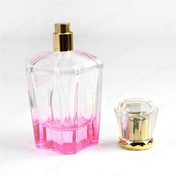Quality Airless Screw Neck Perfume Bottle For Men 55ml 70ml 100ml for sale