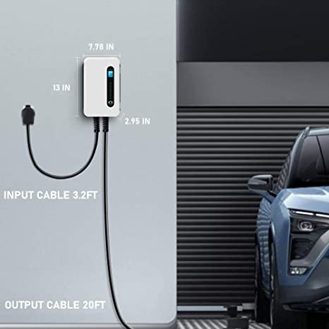 Quality IP66 240V 32 Amp Level 2 Charging Station With 6m Cable for sale
