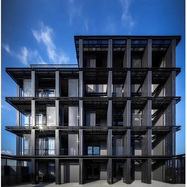 Quality American Standard Multistorey Prefab Steel Structures For Office Building for sale