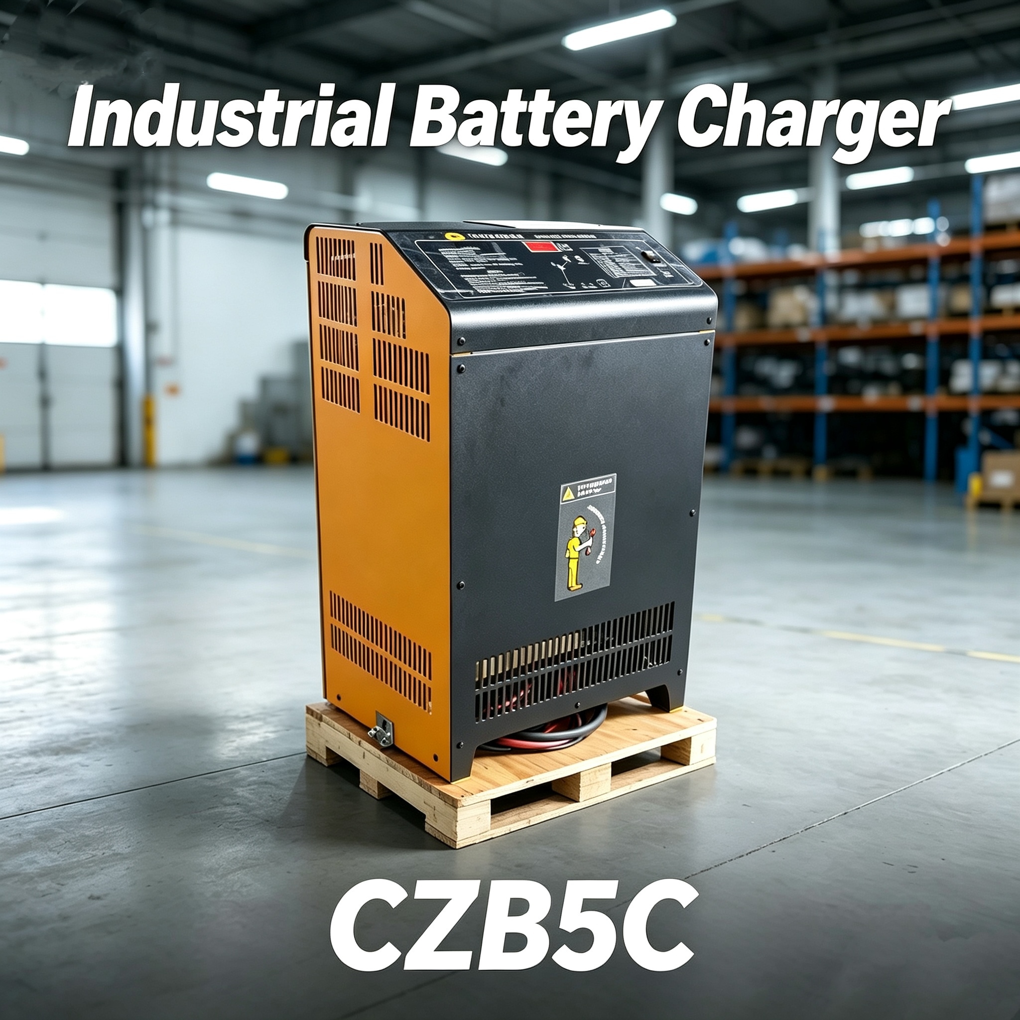 Quality 80A 48 Volt Electric Forklift Battery Charger , Industrial Battery And Charger for sale