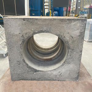 Quality Corrosion Resistance Refractory Precast Block Firebricks Compound Prefabricated for sale