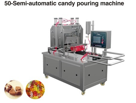Quality Full Machine Candy Making Dispenser for Small Hard/Lollipop/Gummy Candy for sale