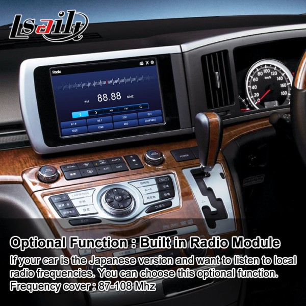 Quality Lsailt Android Navigation Multimedia Interface for 2007-2010 Nissan Elgrand E51 for sale