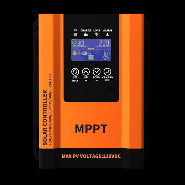 Quality Smart Off-Grid MPPT Controller LCD Display and Touch Button for Advanced Solar for sale