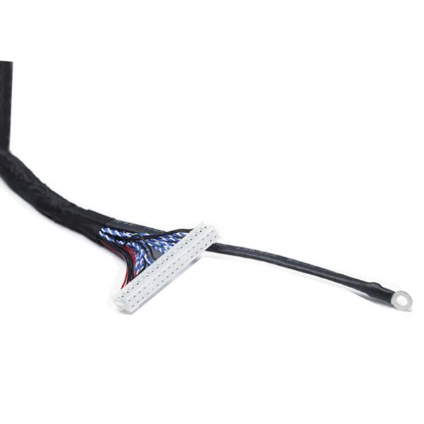Quality 9 Core 22 AWG PVC Insulation 0.75mm2 LCD Screen Cable for sale