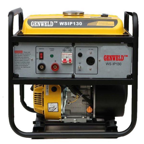 Quality WPI-130 130A Petrol Welder Generator With AC 0.8Kw /240V Output Power for sale