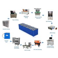 Quality Semi-Auto Lithium Cylindrical Battery Pack Assembling Plant for sale