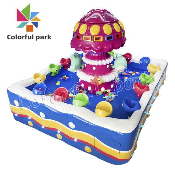 Quality Indoor Children's video game cabinets fish catching arcade game machine playground equipment for sale