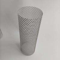 Quality Expanded Weave Metal Filter Screen Mesh Stainless Steel Mesh Tube Wear Resistant for sale