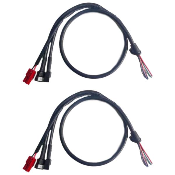 Quality PVC Black 12V Wiring Harness Alkali Resistance / Oil Resistance for sale