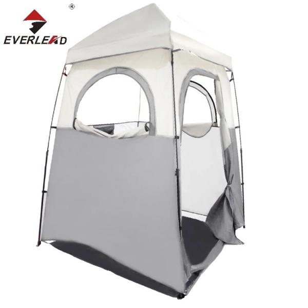 Quality Single Door Privacy 190T Polyester Camping Shower Tent for sale