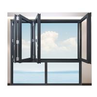 Quality Aluminium Glass folding Bifold Window Doors Vinyl Pvc Upvc for sale