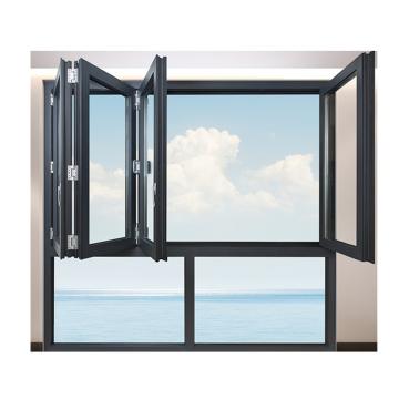 Quality Aluminium Glass folding Bifold Window Doors Vinyl Pvc Upvc for sale