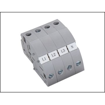 Quality 125A / 500V Through Wall Terminal Block UL94-V0 PA66 / V0 15.1mm Element Width for sale