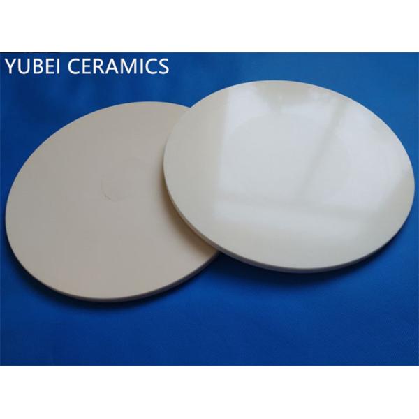 Quality Round Polishing Alumina Ceramic Plates 95% Al2O3 Ceramic Insulation Sheets for sale