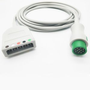 Quality Biolight Q Series 12 Pin ECG Cables And Leadwires Trunk Cable for sale