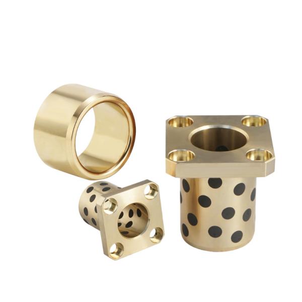 Quality Precision Solid Bronze Bearings with Special Oil Groove Design for Extreme for sale