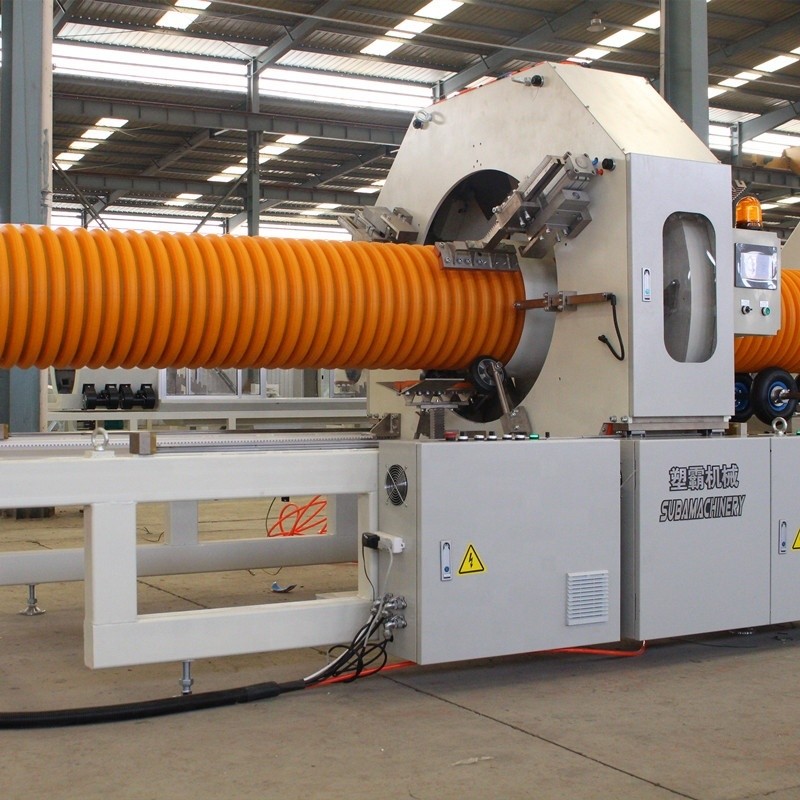 Quality Automatic Plastic Corrugated Pipe Production Line PVC Water Pipe Making Machine for sale
