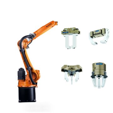 Quality 6 Axis KUKA KR 8 R1620 Arc HW Industrial Palletizing Robot Arm With Gripper And for sale