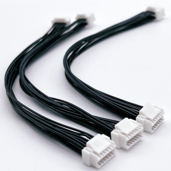 Quality OEM ODM Wire Harness Assembly 1.5mm Pitch 12 Pin Male Female Plug Connector for sale
