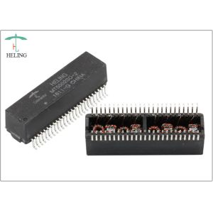 Quality IEEE 802.3 U Ethernet LAN Transformer , 50 PINs Pulse LAN Transformer Surface for sale