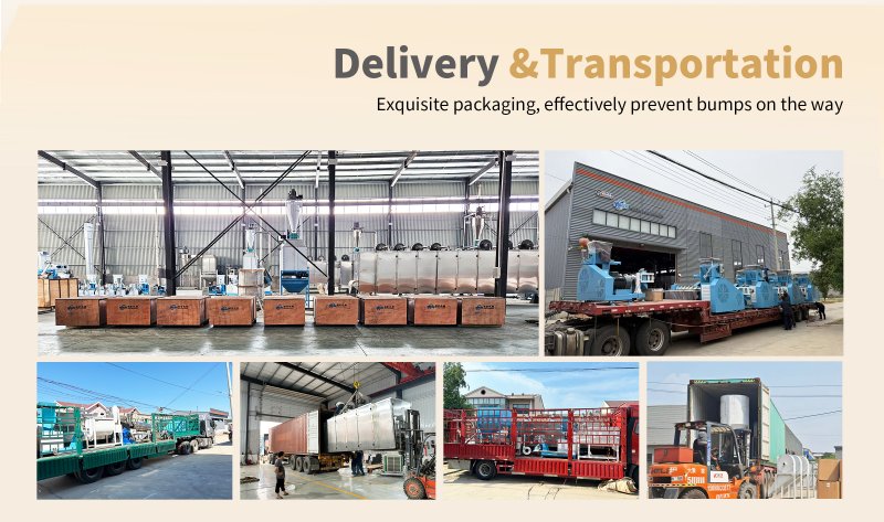 Industrial pet food processing equipment