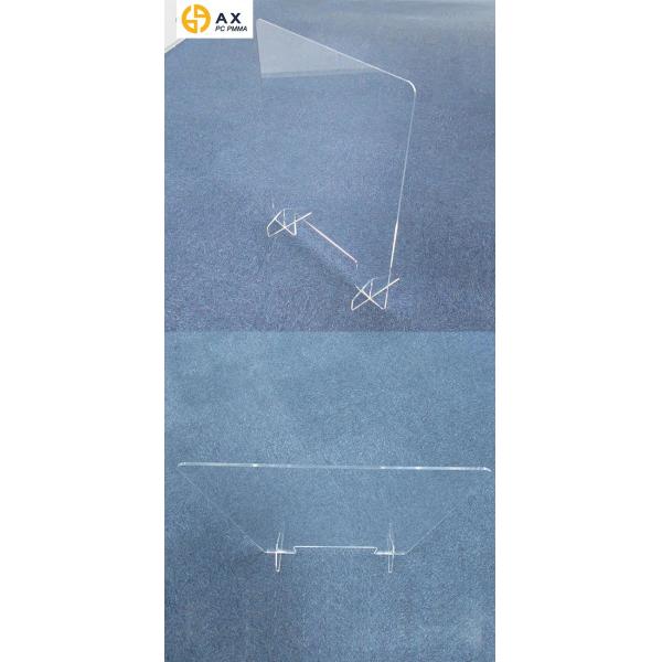 Quality Transparent 73MPa 5mm Plexiglass Sneeze Guard for sale