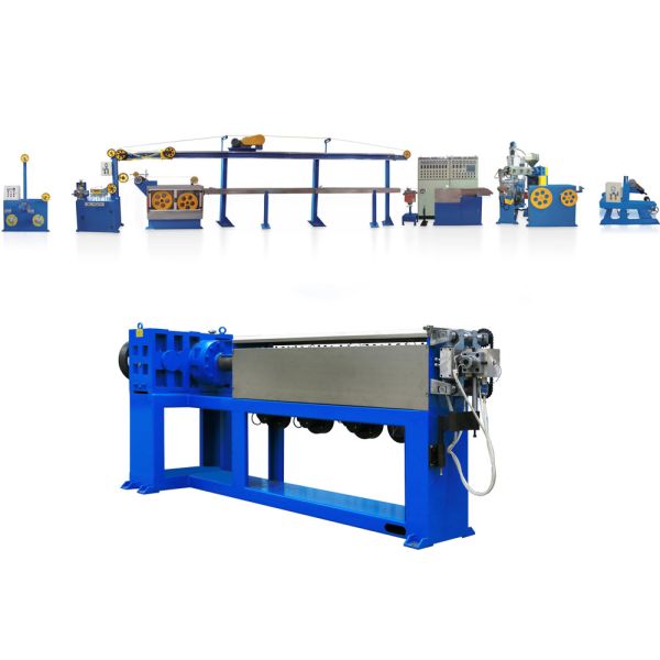 Quality Electric Wire Making Production House Cable Wire Extrusion Line for sale
