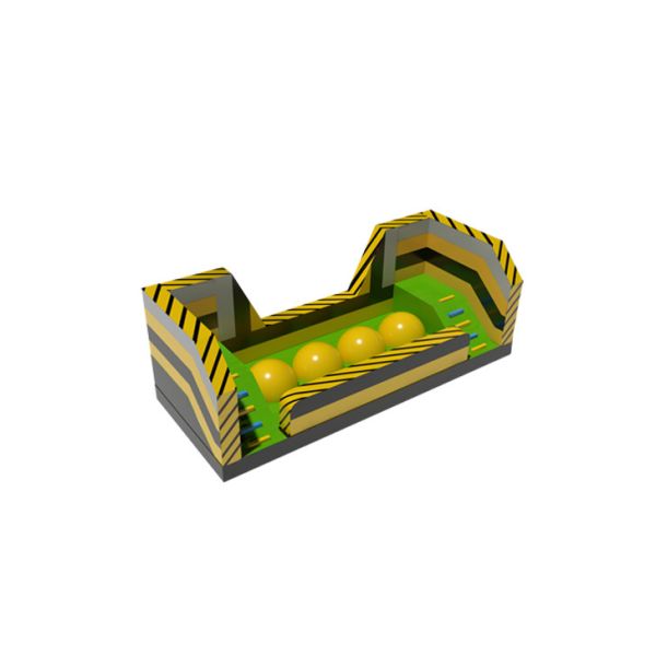 Quality Leaps And Bounds Inflatable Obstacle Course With Big Challenge for sale