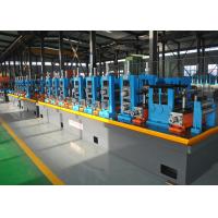 Quality Blue ERW API Pipe Mill with High Frequency Welding 21-63mm for sale