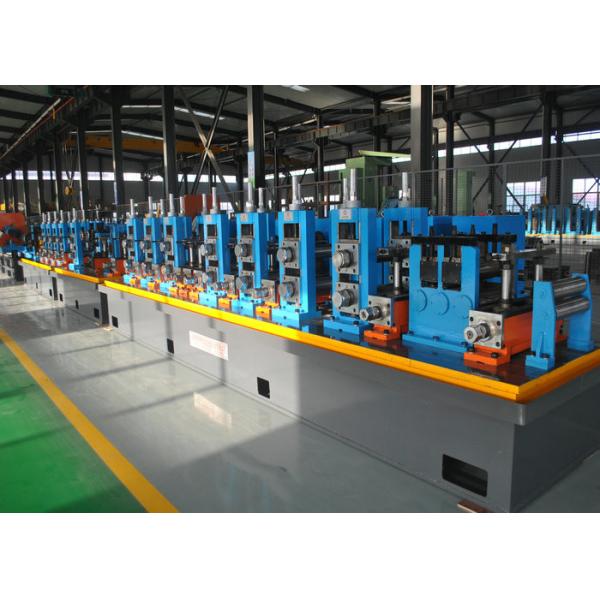 Quality Blue ERW API Pipe Mill with High Frequency Welding 21-63mm for sale