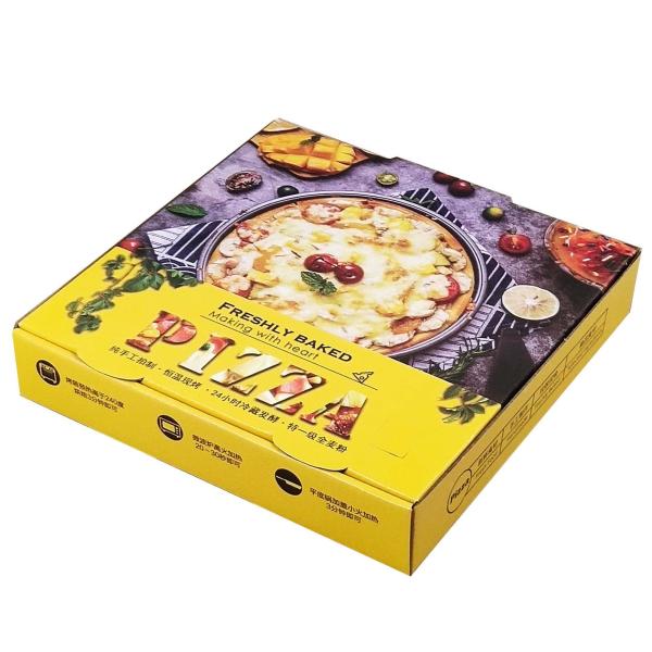 Quality Wholesale Custom Pizza Boxes - Recyclable Corrugated Paper Eco-Friendly Food Packaging with Custom Printing for sale