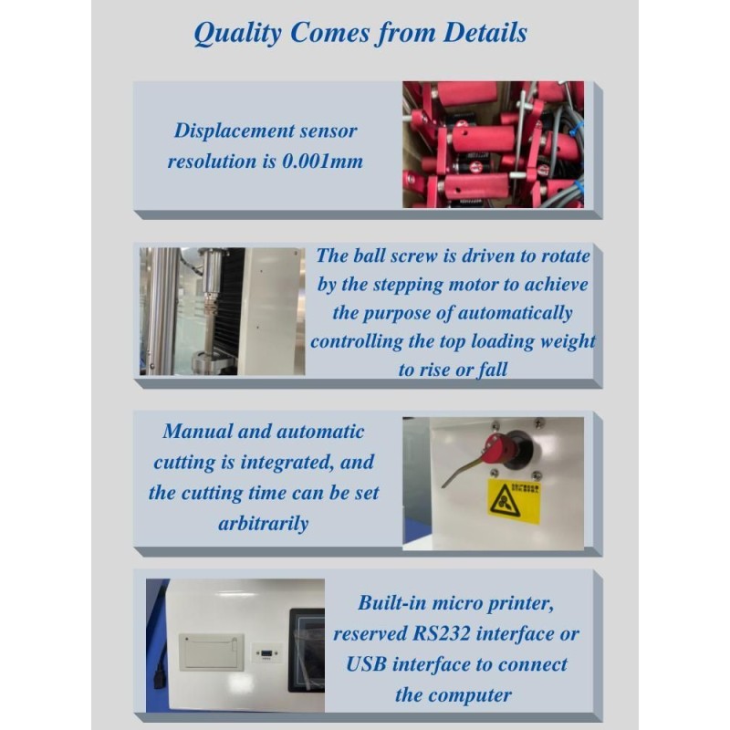 High Precision Automatic Melt Flow Testing Machine for Plastic and Resin