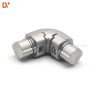 china Small Inner Type 90° Aluminium Alloy ADC12 Lean Tube Connector For Pipe System