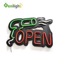 Quality Customized Acrylic Neon LED Advertising Sign for Christmas Decoration Indoor for sale