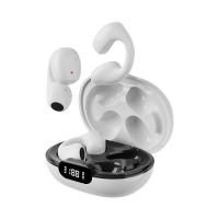 Quality AAC Codecs Bone Conduction Earphone Clip Earring Ear Hook Headsets for Sport and for sale