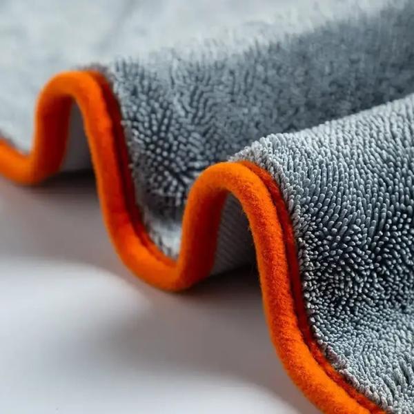 Quality 600 GSM Microfiber Car Detailing Towels 40x60cm Customizable for sale