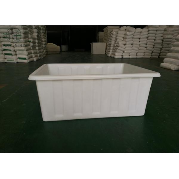 Quality K350L Open Top Large Aquaponics Fish Tank With Rectangular / Square Shape LLDPE for sale