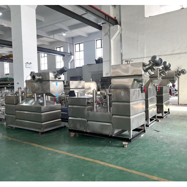 Quality Dairy Wastewater Treatment Oil Water Separator Machine For Resturant for sale