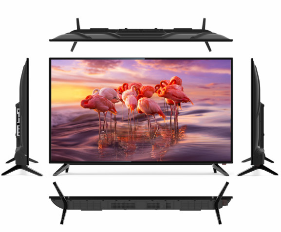 Quality LED Screen 55 Inch Smart TV Sync Frequency 50Hz With Plastic Housing for sale