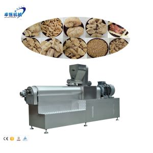 Quality Multifunctional Textured Soya Chunks Protein Bar Making Equipment for Food for sale