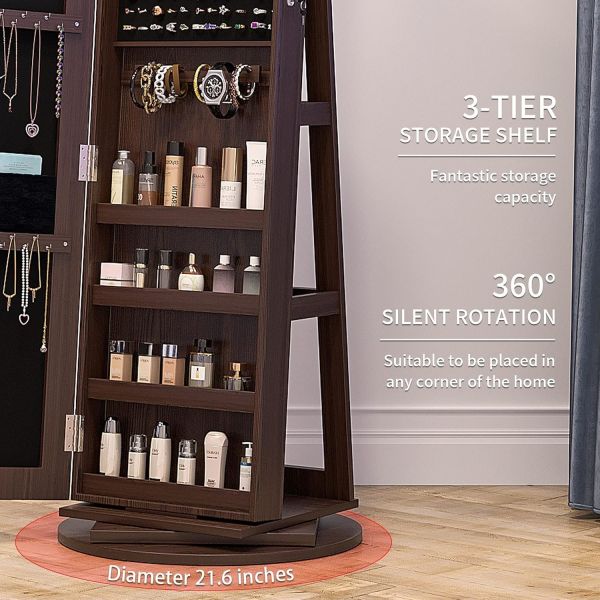 Quality Frameless Full Length Mirror Cabinet Rectangle Wood Mirror Cabinet Customized for sale