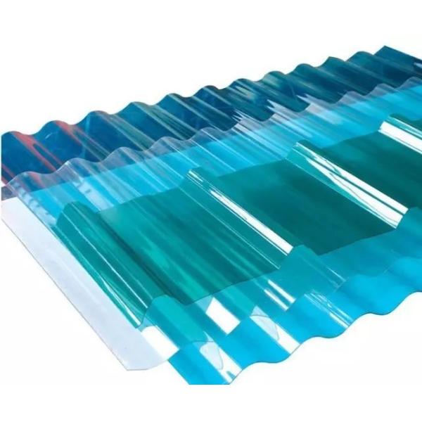 Quality Anti Impact 3mm Corrugated Polycarbonate Sheet for sale