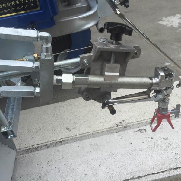 Quality Traffic Acrylic Pneumatic Road Marking Spray Paint Machine for sale