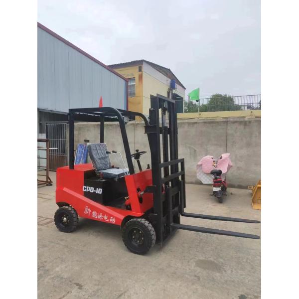 Quality Small Electric Forklift  1 Ton Electric Forklift With 2.5 Meters Turning Radius And 48V Battery Voltage for sale