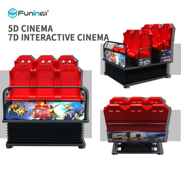 Quality Entertaining Mobile 5D Truck 7D Cinema Equipment Customized Projection Screen for sale