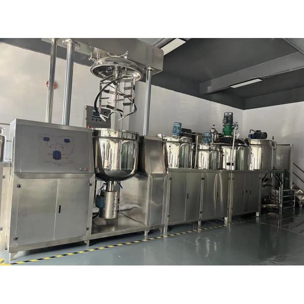 Quality Food Antirust Vacuum Emulsifying Mixer Machine Multifunctional Durable for sale