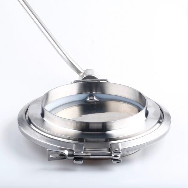 Quality Equal Stainless Steel 304 Sanitary Powder Valve Butterfly Valve for sale